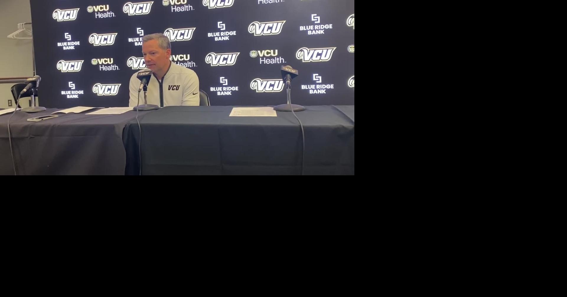 VCU Basketball coach Ryan Odom after 86-58 win over Alcorn State