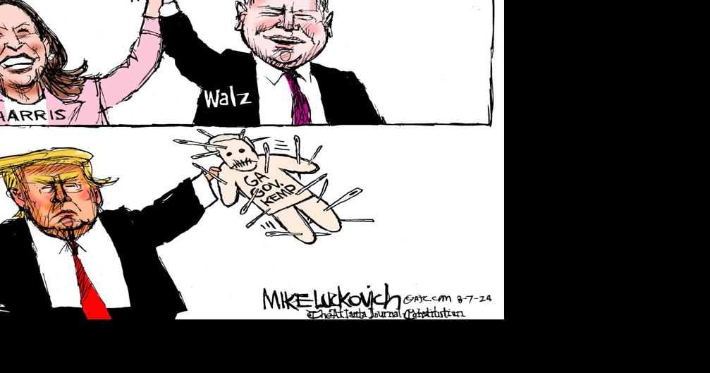 Walzing into the race for White House: Top 10 political cartoons about ...