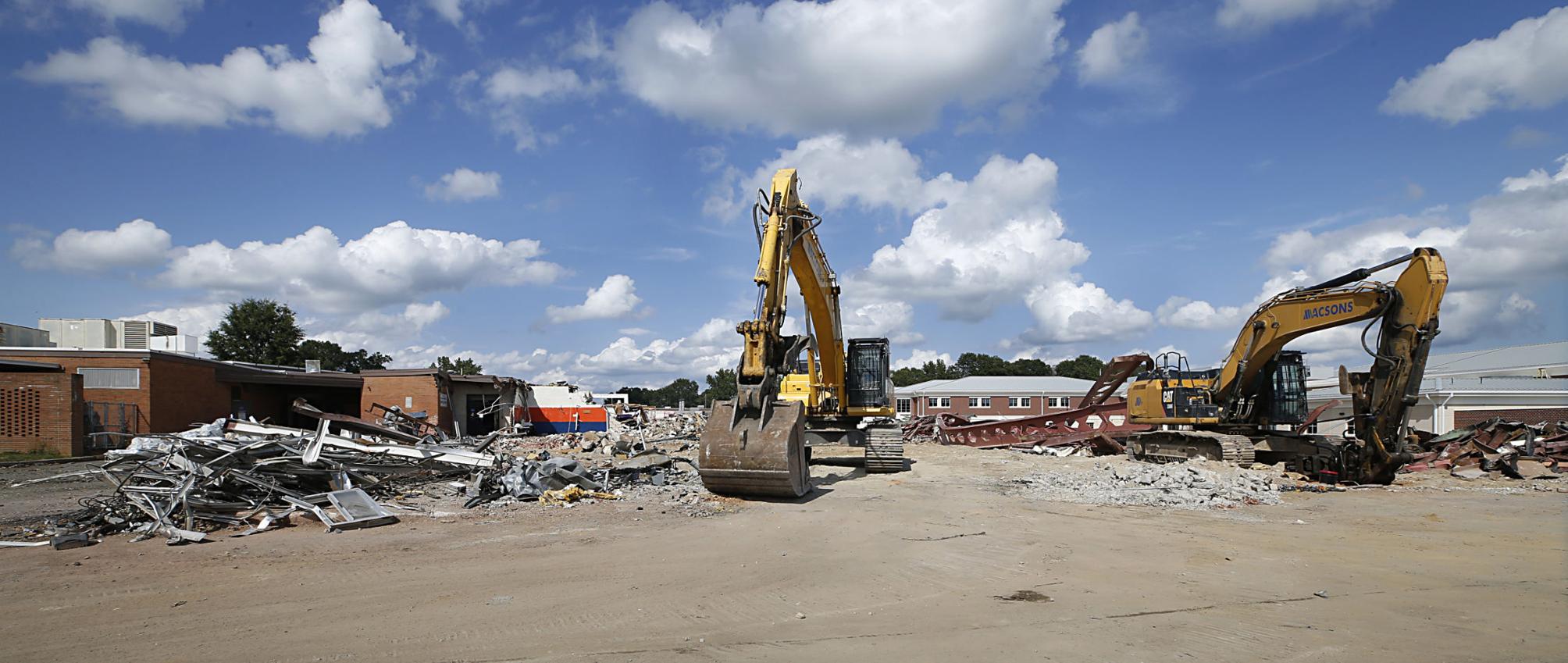 PHOTOS: Manchester Middle School, new and old