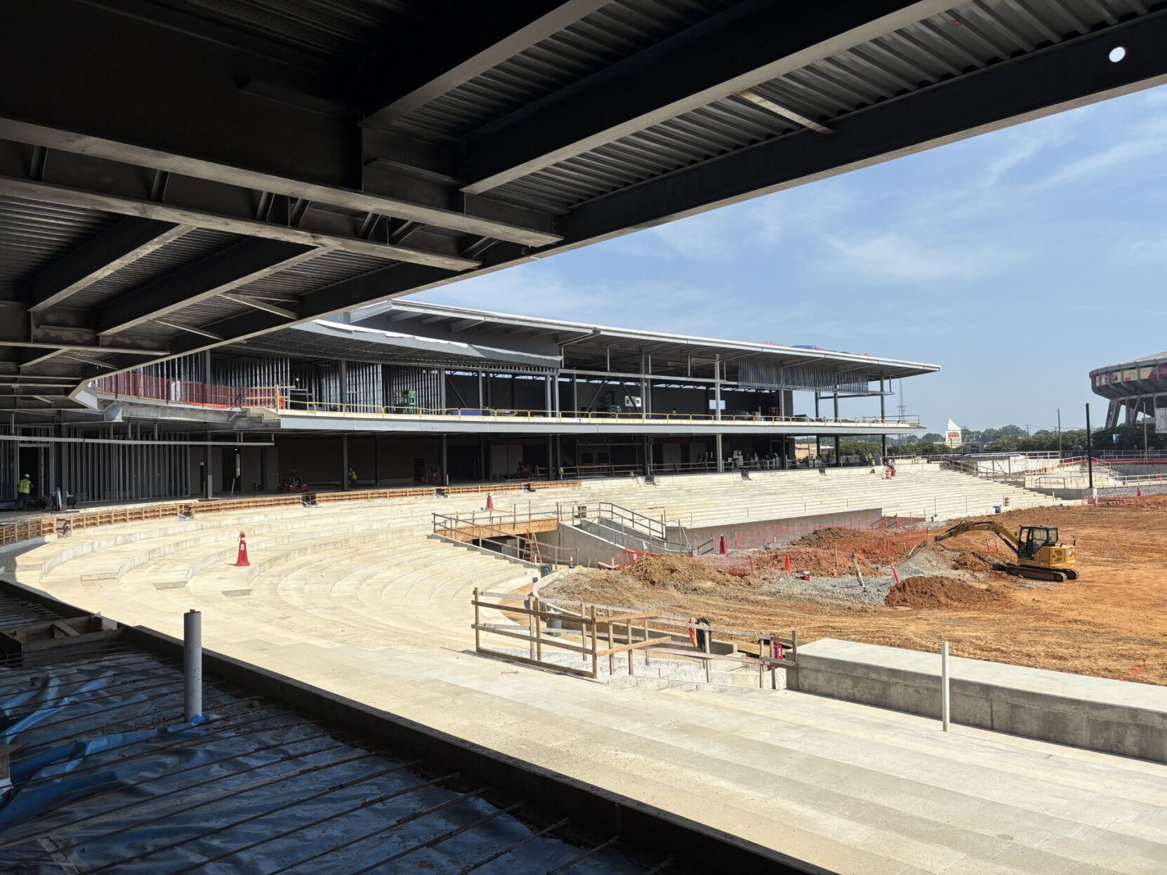 CarMax Park: wider seats, wider aisles, wider concourse