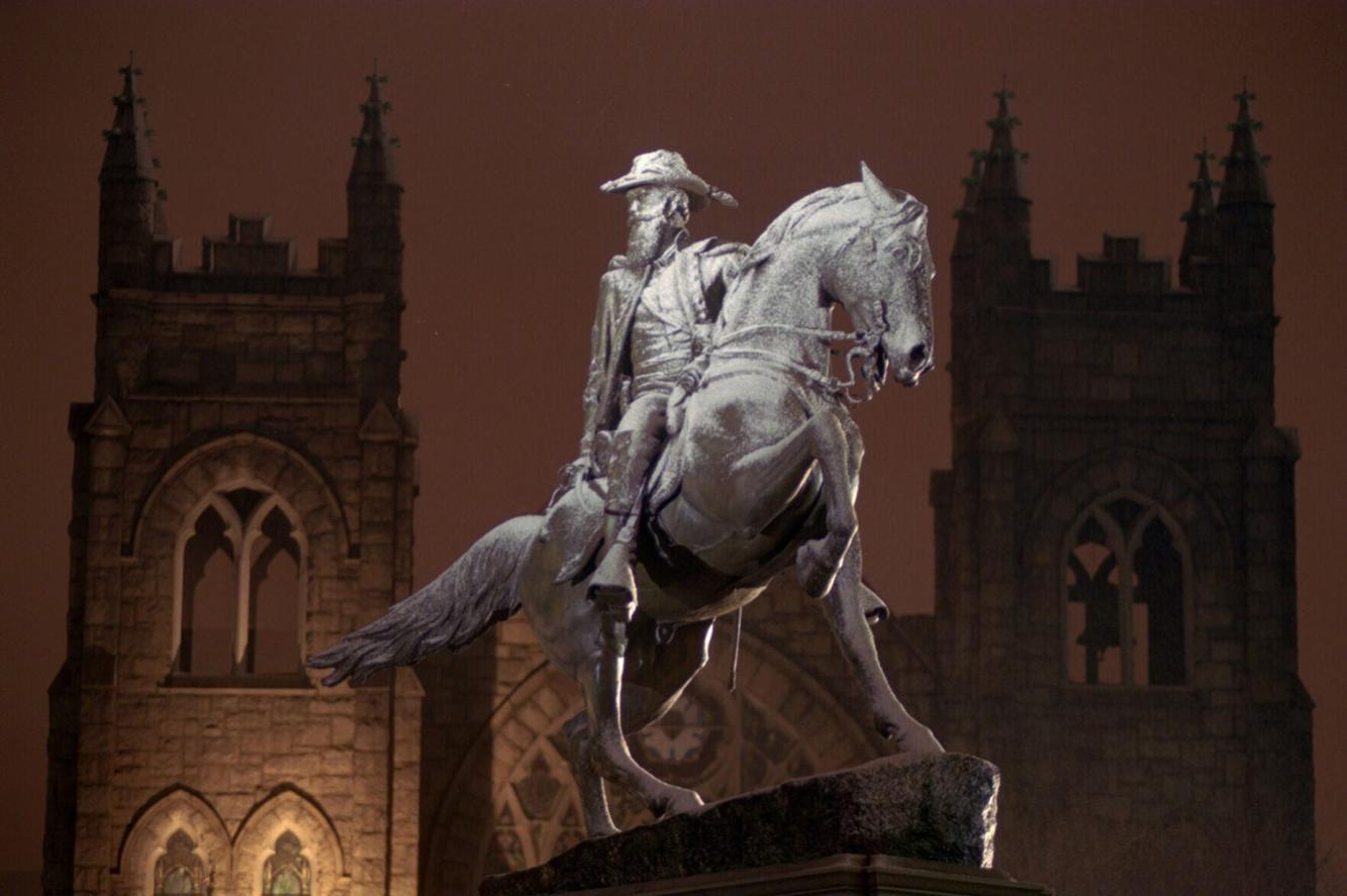 PHOTOS: J.E.B. Stuart Monument, then and now