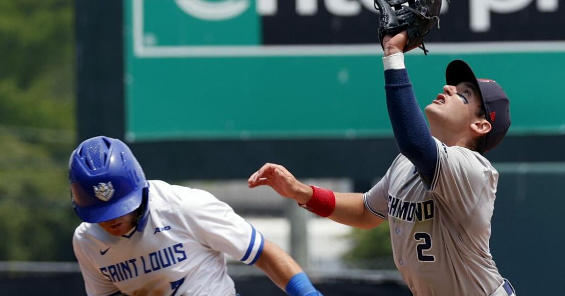 Spiders baseball wins to play another day in A-10 tourney