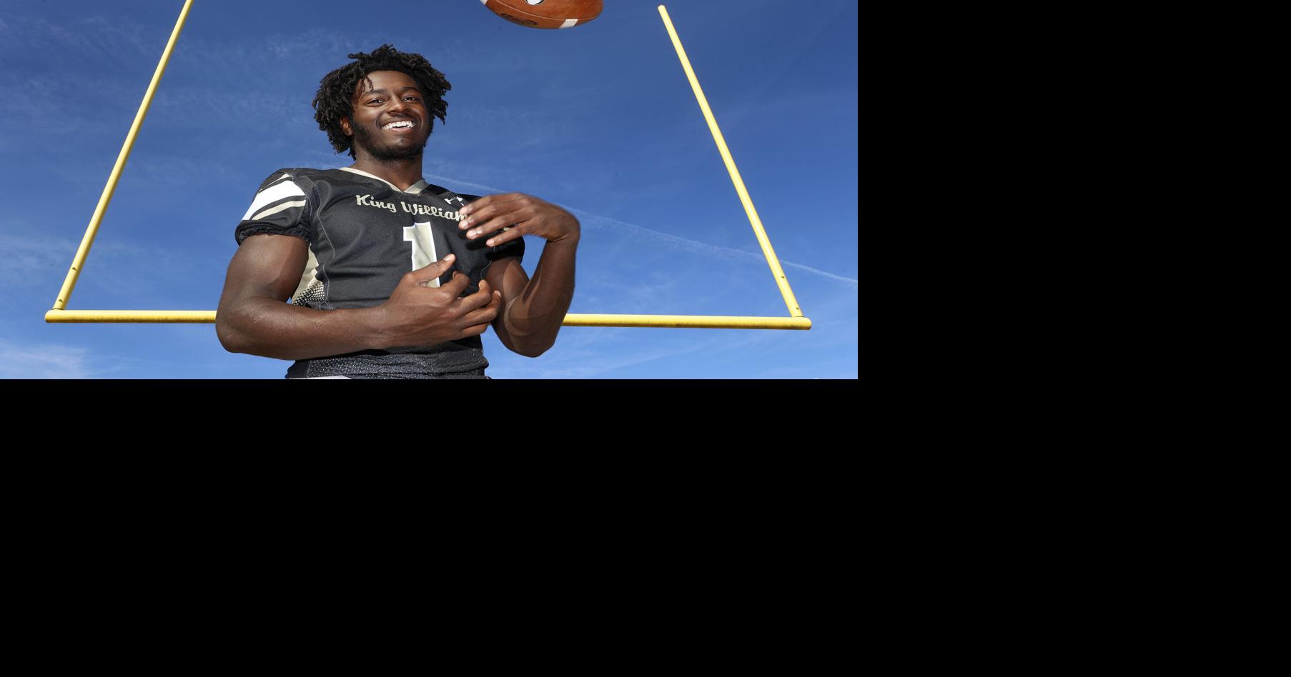 All-Metro player of the year Demond Claiborne, a King William running ...