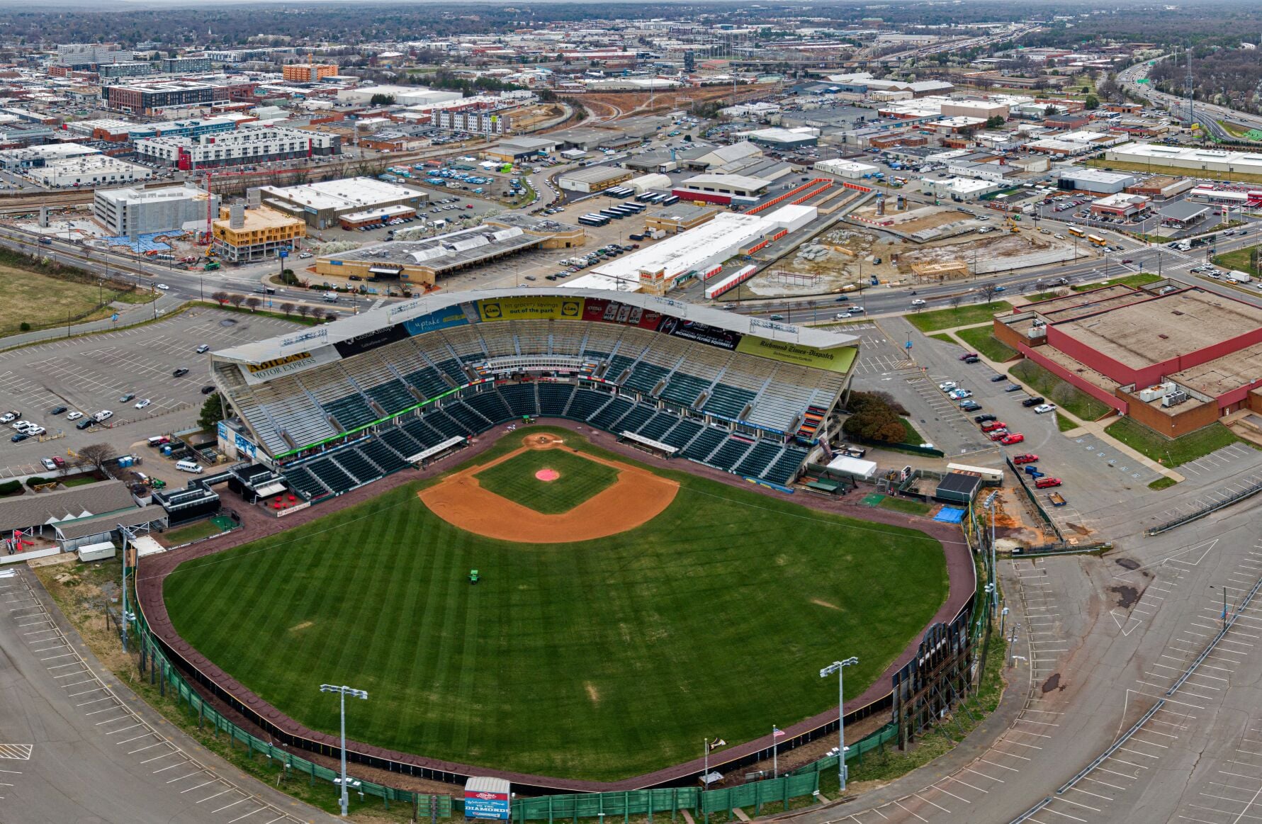 CarMax Park opening. Diamond closing. Homers for Richmond.
