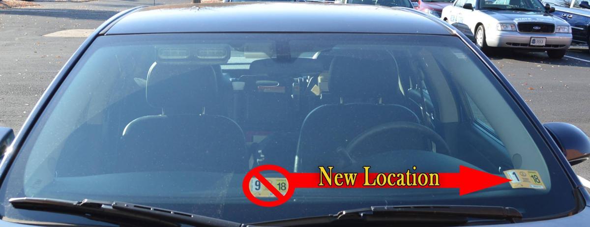 Virginia State Inspection Stickers Will Be Moved To Corner Of virginia-state-inspection-stickers-will-be-moved-to-corner-of