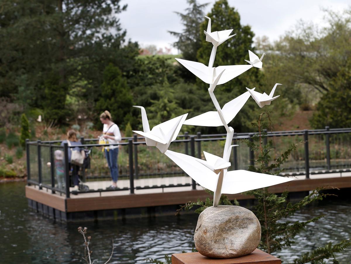 PHOTOS: Origami in the Garden