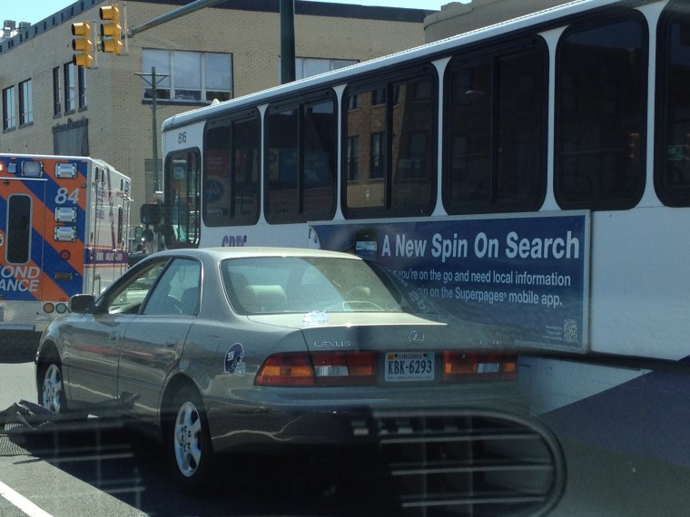 UPDATE: GRTC bus, car collide downtown