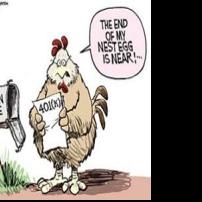 GARY BROOKINS CARTOON: Chicken Little