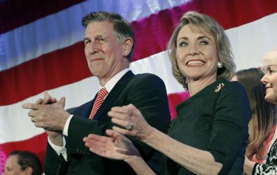 Megan Beyer hosted a fundraiser for Joe Biden. Her husband, Rep. Don ...