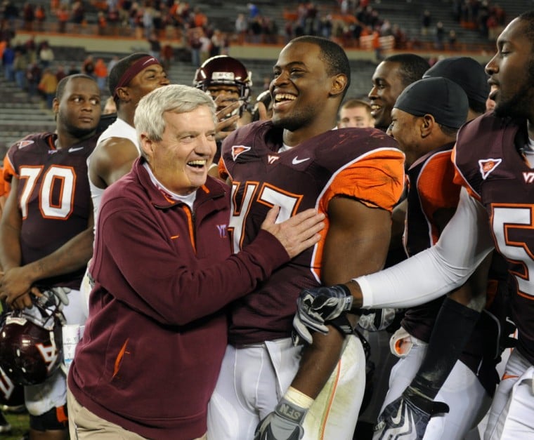 PHOTOS: Virginia Tech football coach Frank Beamer