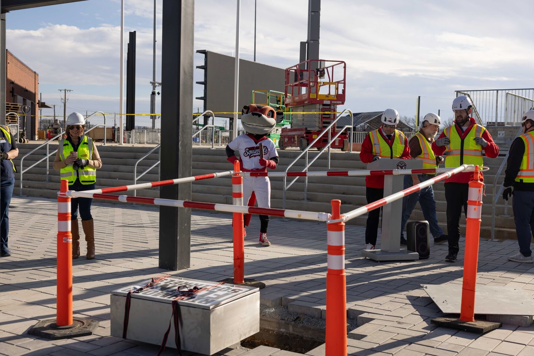 CarMax Park time capsule holds 'Parney Pants,' etc.