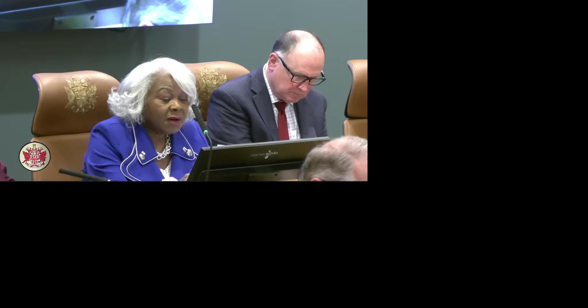 Sen. Lucas makes opening remarks at meeting of Senate Finance and ...