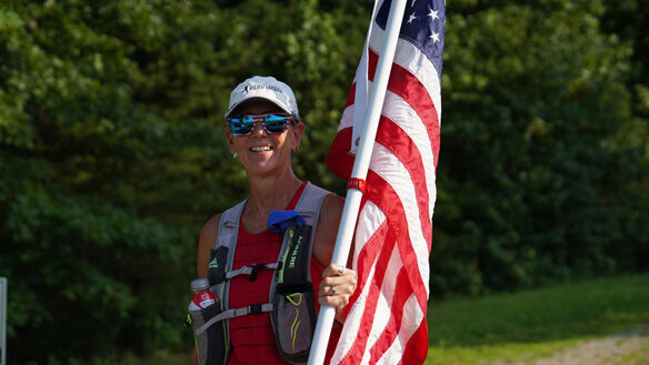 Powhatan runner carries memory of fallen soldiers mile by mile