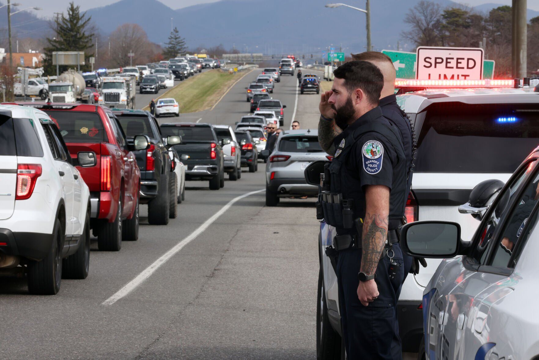 Photos and video: Police escort Jeremy Lewis Hall, slain Virginia ...