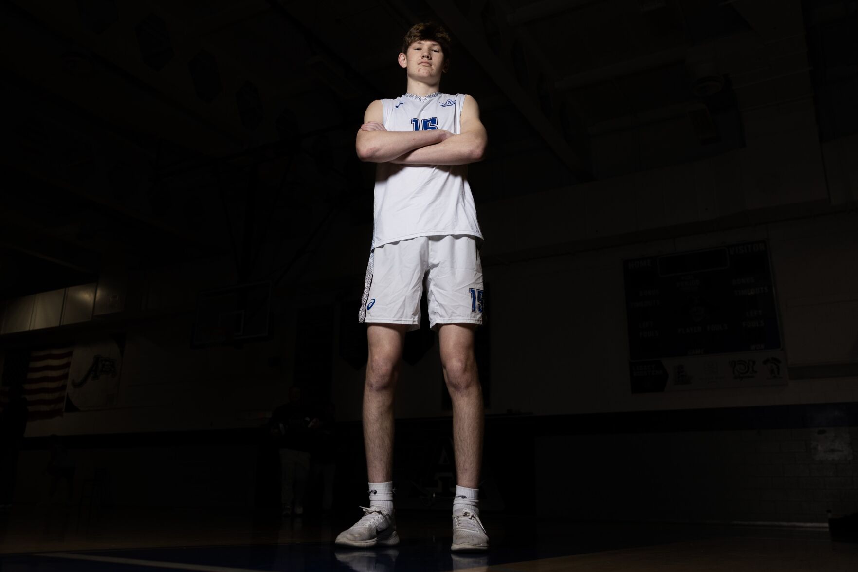 Sam Cook is the All-Metro boys volleyball player of the year