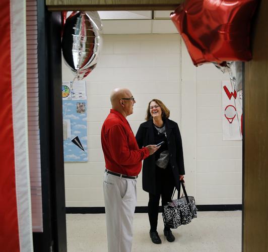 Three and a half months after his brush with death, Godwin coach Mark ...