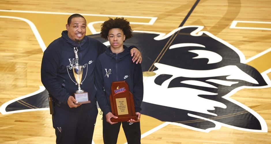 Varina basketball's KJ Wyche and father, coach Kennard Wyche Sr. play ...