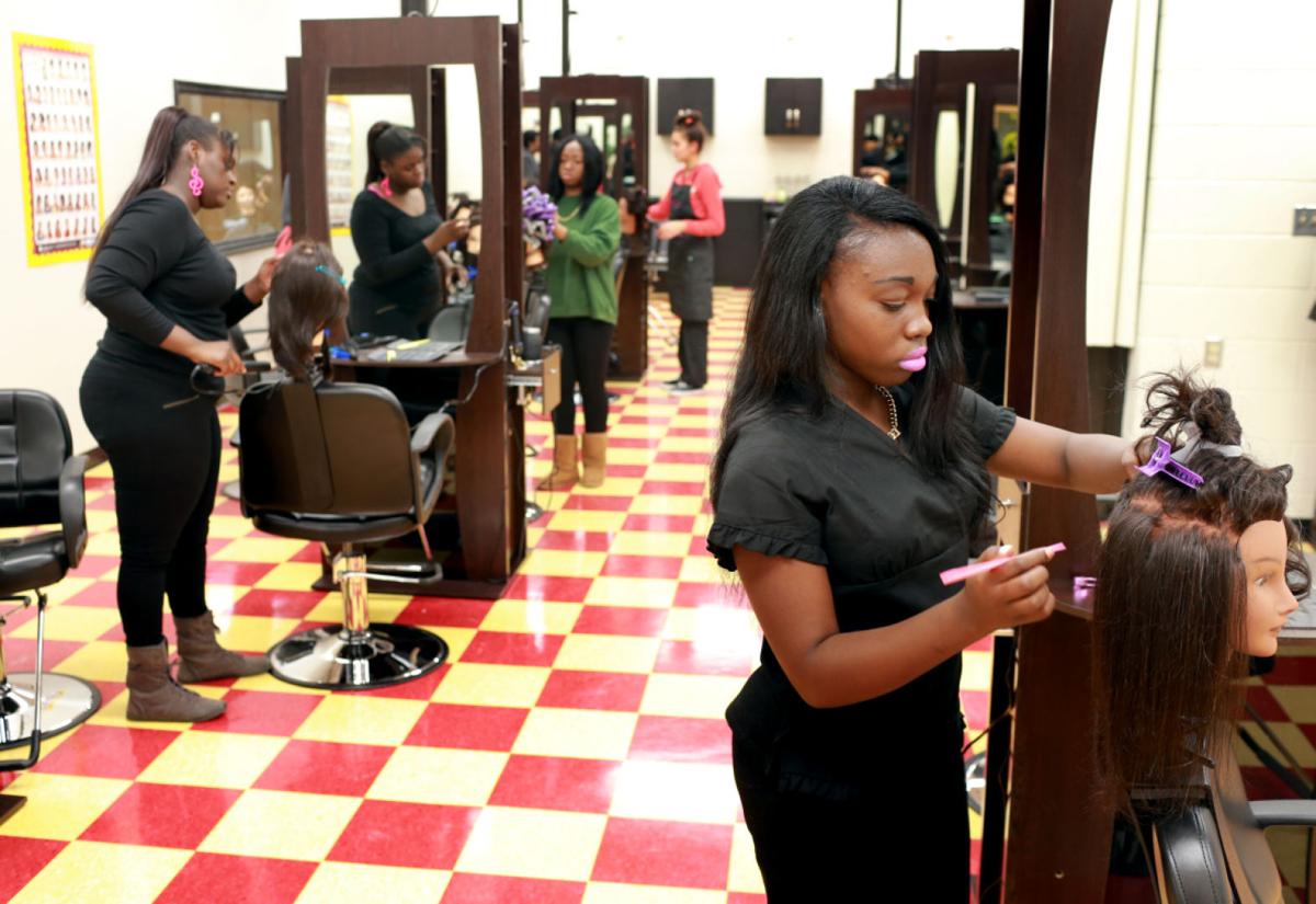 In-school beauty salon helps Petersburg students stay a cut above