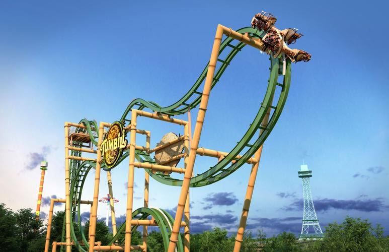 screaming squirrel roller coaster