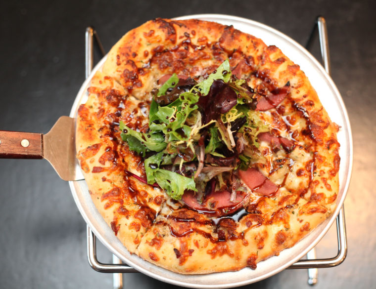 Crazy fusion of Boka Tako truck moves inside