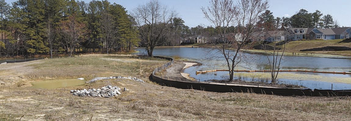 The Cove at Magnolia Lakes: Work begins on a new section of an active ...