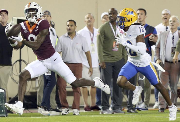 Virginia Tech's Mines sets standard high for receiving corps