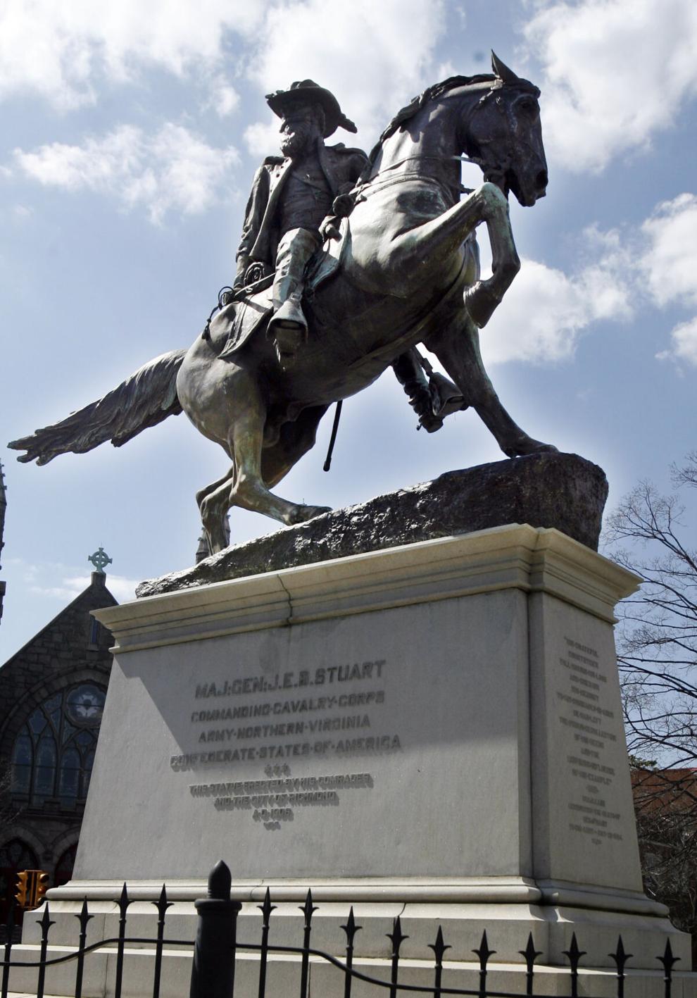 PHOTOS: J.E.B. Stuart Monument, then and now