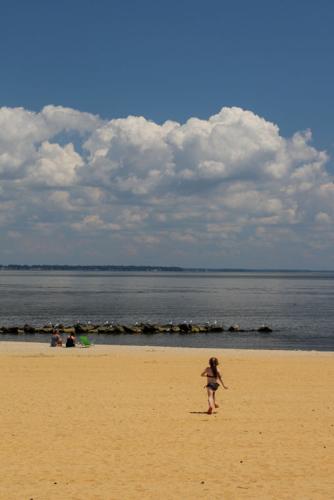 Slow down in the sand and surf at Colonial Beach