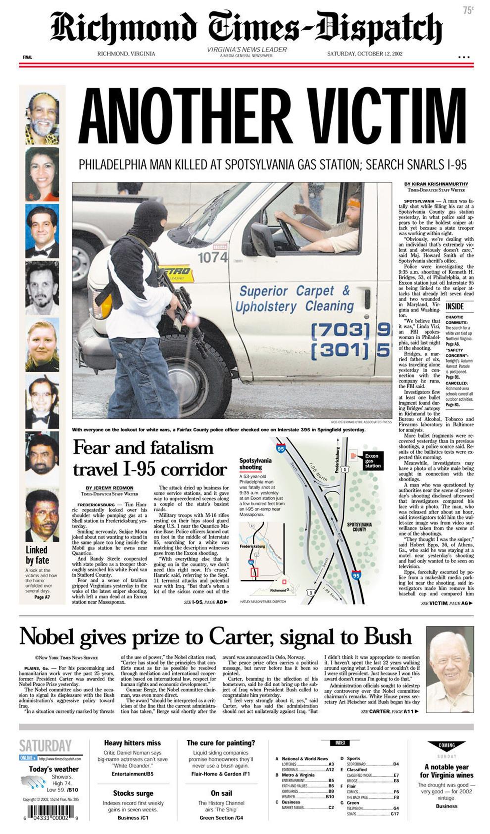 Convicted Beltway sniper transferred to Virginia prison