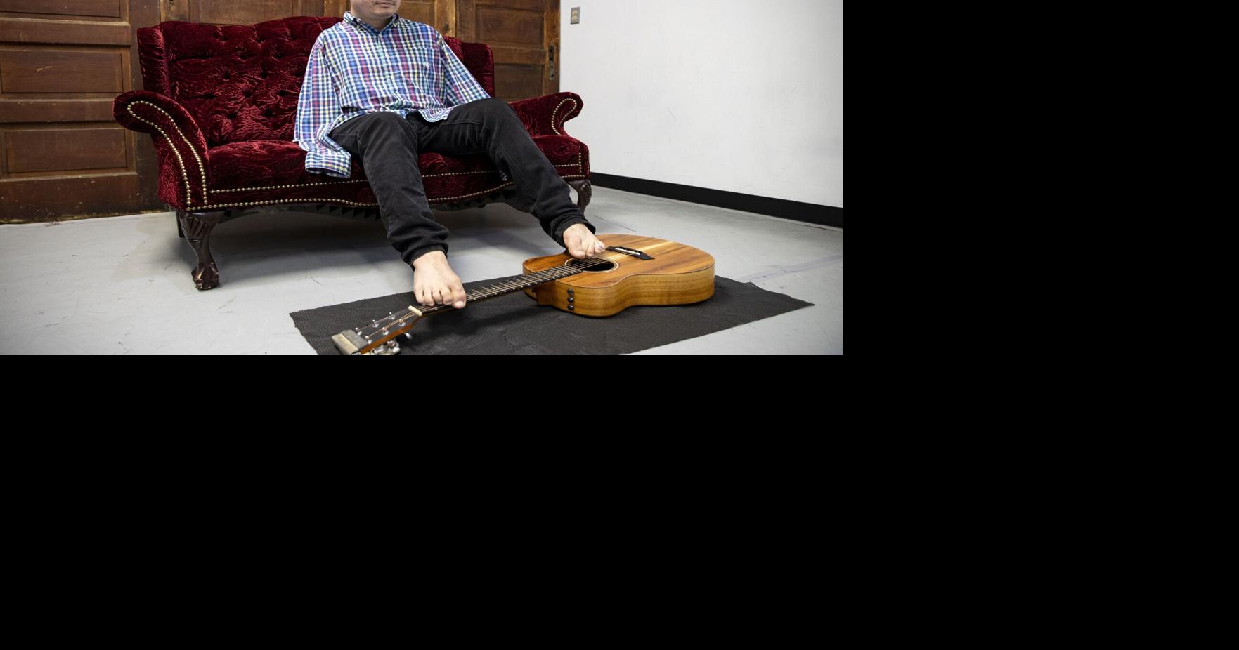 George Dennehy, born without arms, reflects on music career