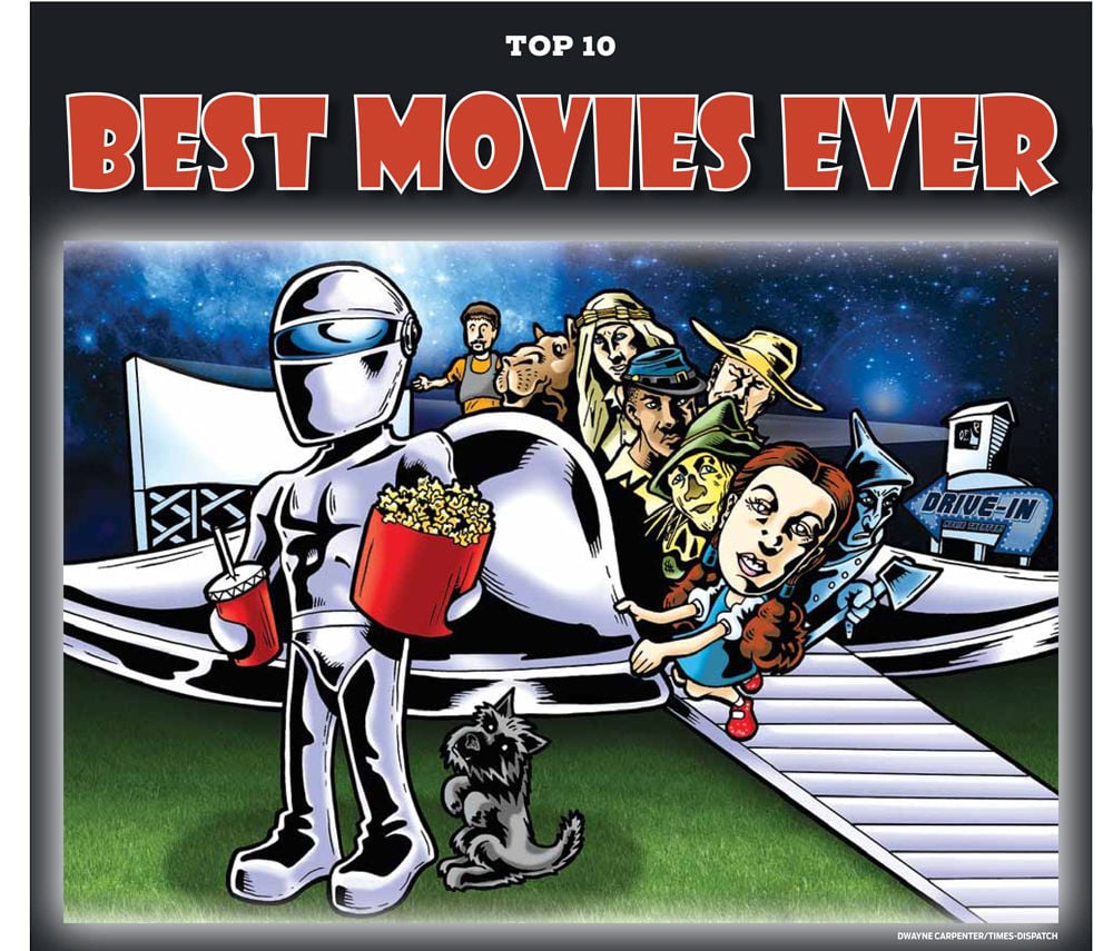 Charles F. Bryan Jr.: Top 10 best movies ever