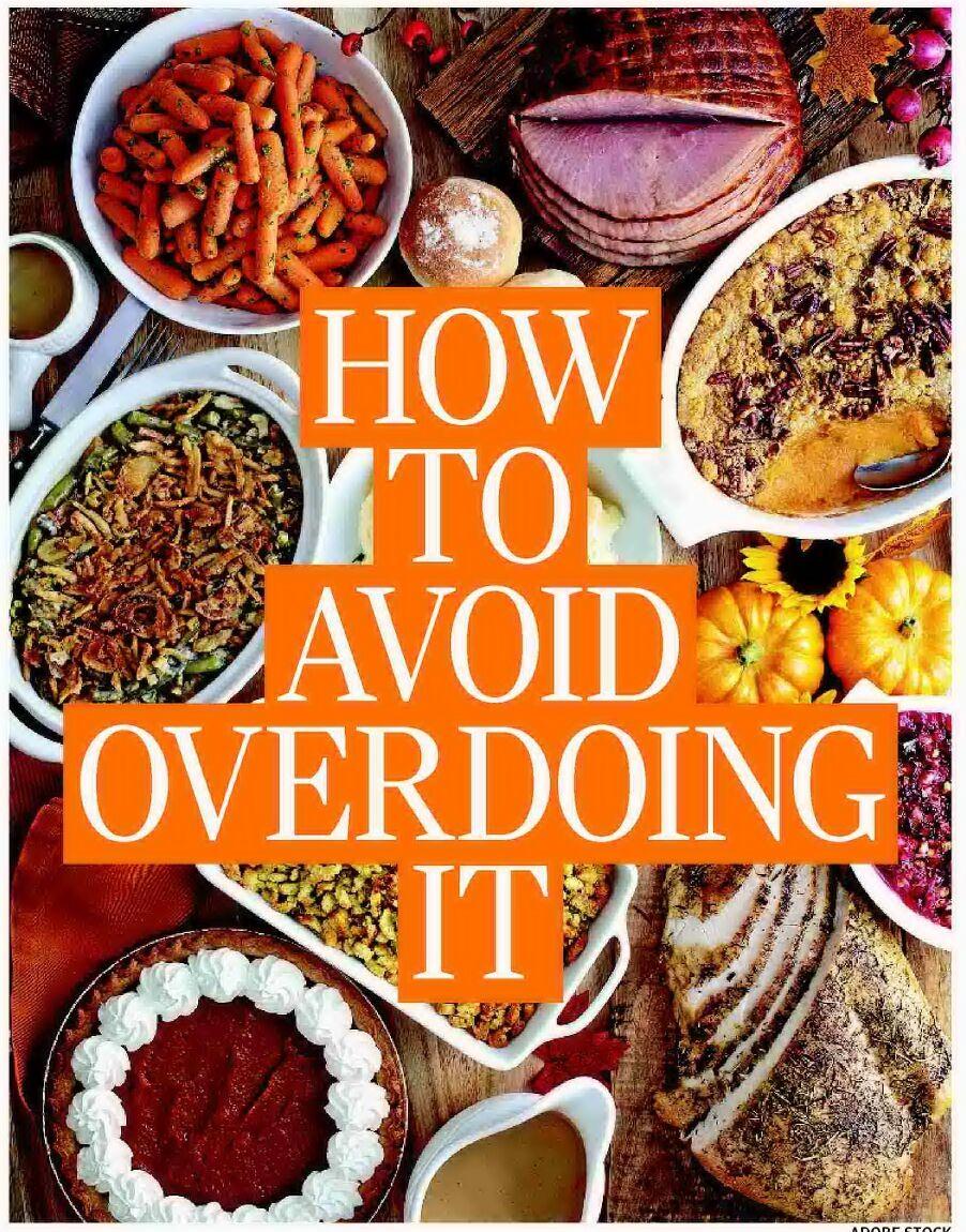 HOW TO AVOID OVERDOING IT