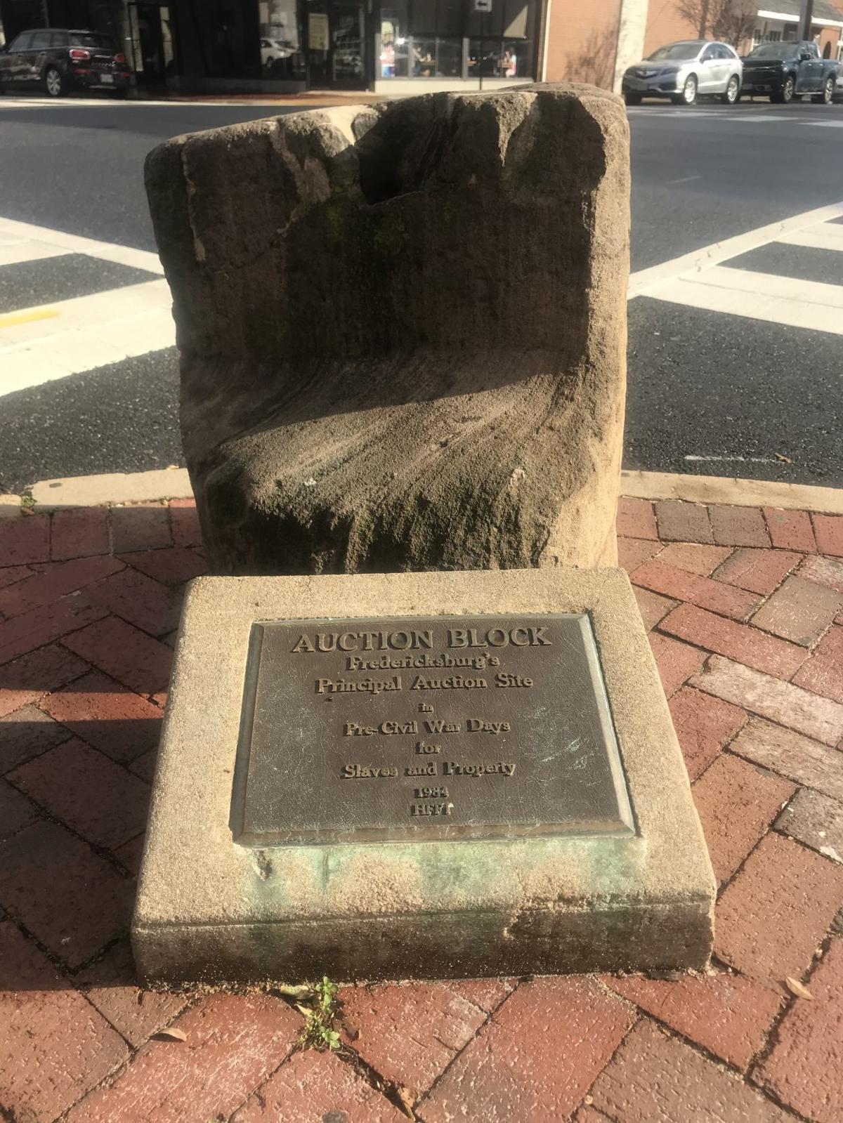 Williams: Move the Fredericksburg slave auction block from its street corner to a museum | Plus ...