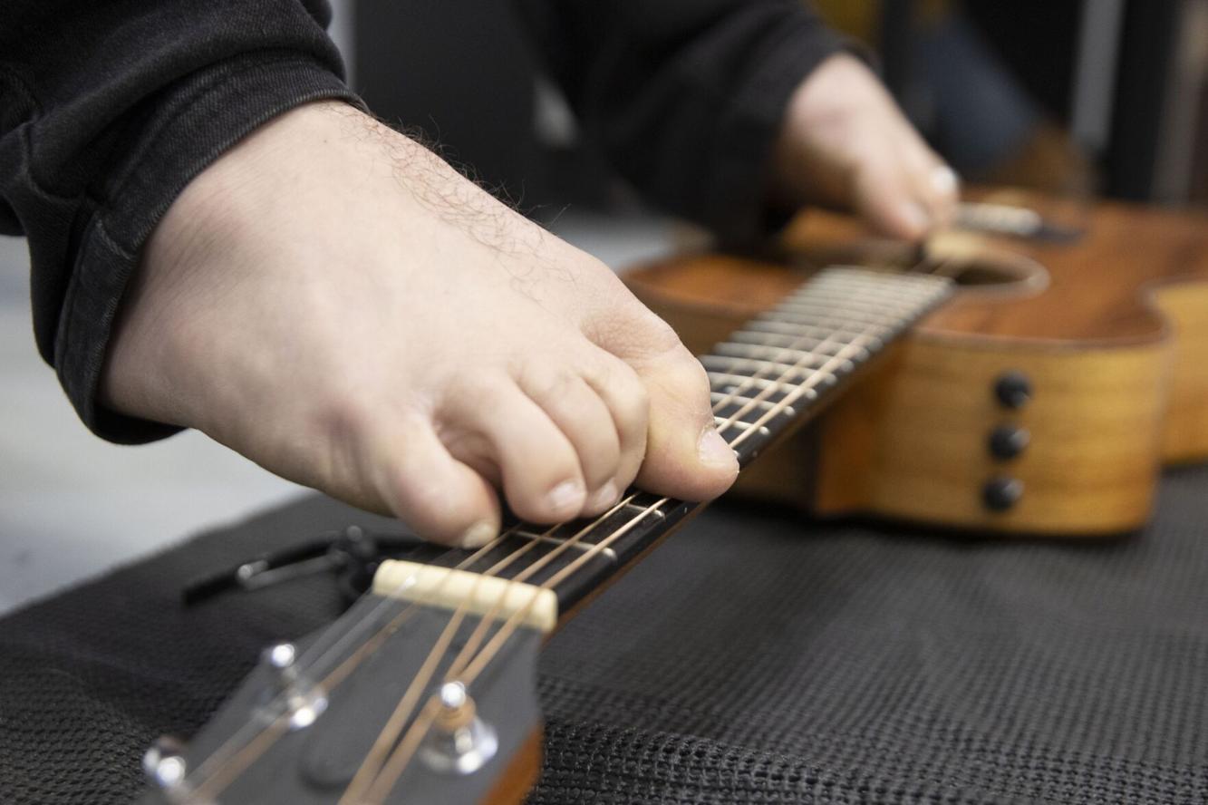 George Dennehy, born without arms, reflects on music career