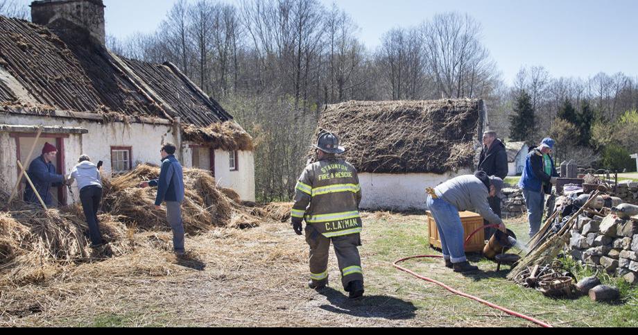 Fire damages 1700s farm at Frontier Culture Museum in Staunton