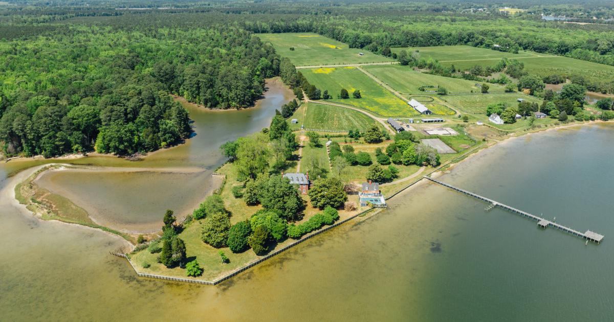 Waterfront estate in Mathews County to be auctioned