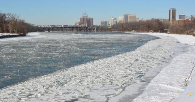 PHOTOS: Frozen James River in 2014