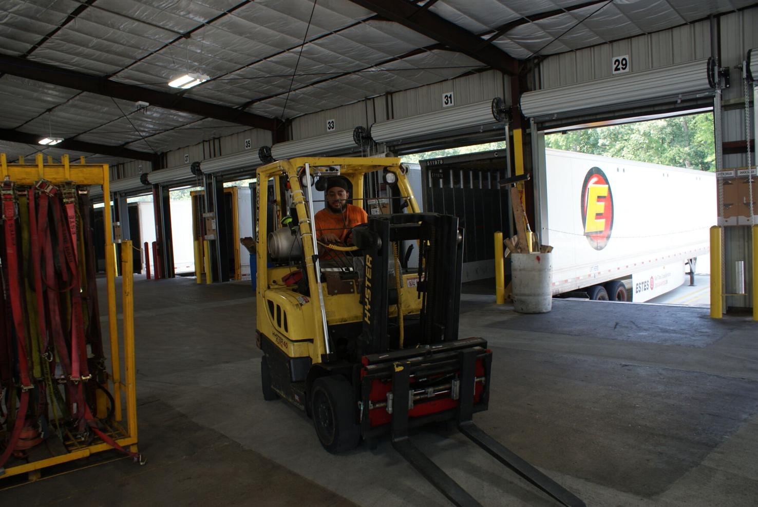 Richmond-based Estes trucking company opens new terminal