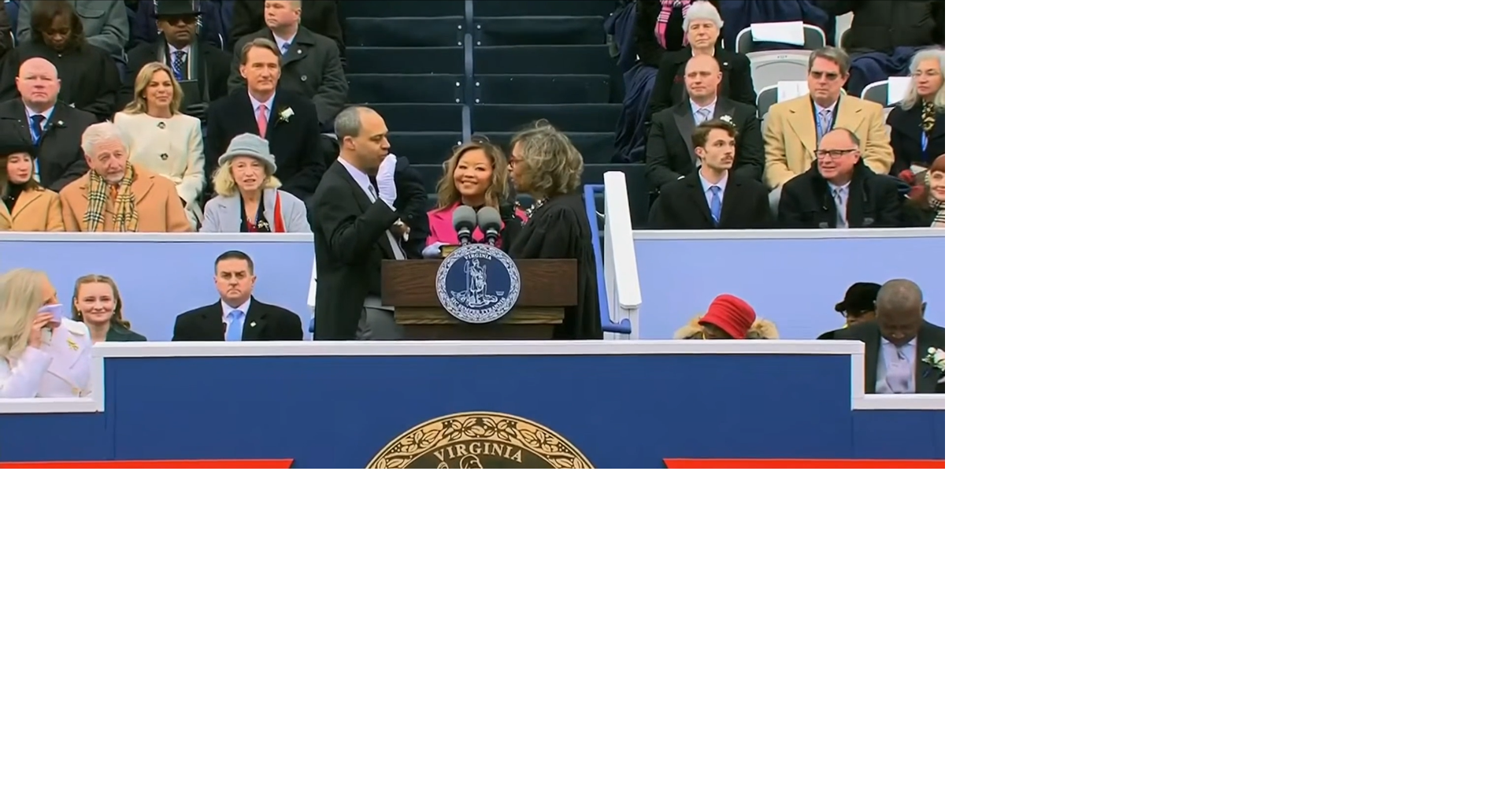 Video: Jay Jones is sworn in as attorney general by his mother Judge ...