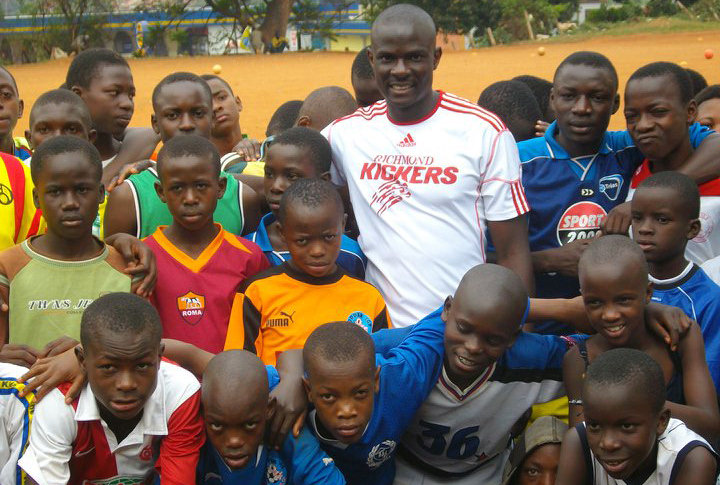 Kickers' Kalungi gives back to Uganda