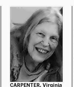 CARPENTER, Virginia Lee Schaaf