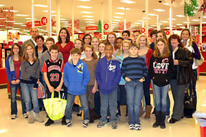 Tomahawk Creek Middle gives back