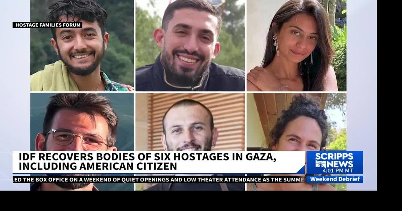 Israel recovers the bodies of 6 hostages in Gaza, including Israeli ...