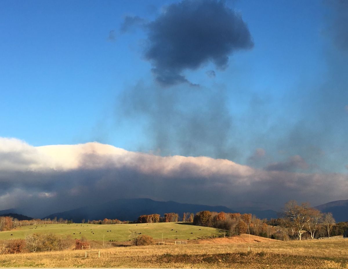 Nelson County, Amherst County fires expand to nearly 5,000 acres