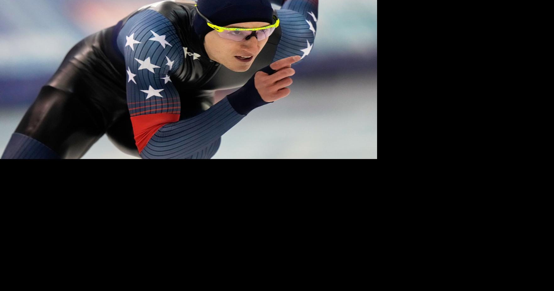 Jordan Stolz being compared to speedskater Eric Heiden