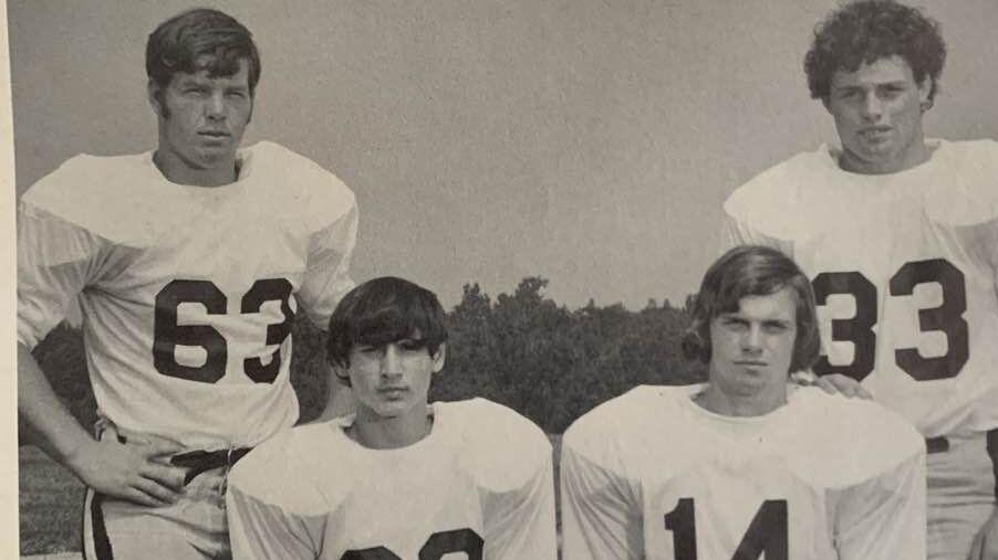 Blessed Sacrament Huguenot honors 1973 football team at home game