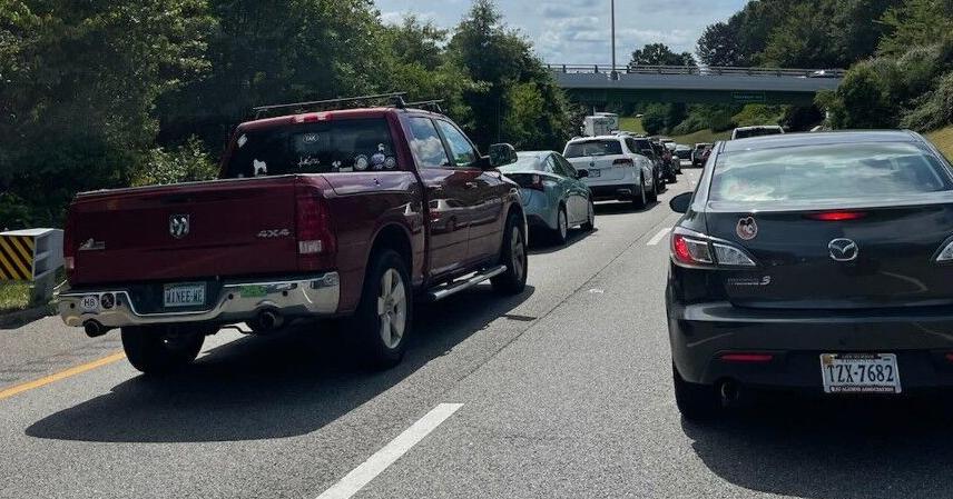 Update: Southbound lanes at Powhite-James River Bridge reopen after crash