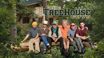 'The Treehouse Guys' visit Richmond, build treehouse at Ben Dover Farm
