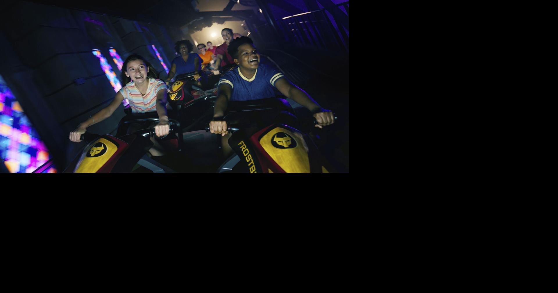 Busch Gardens' new Darkoaster shoots riders into darkness