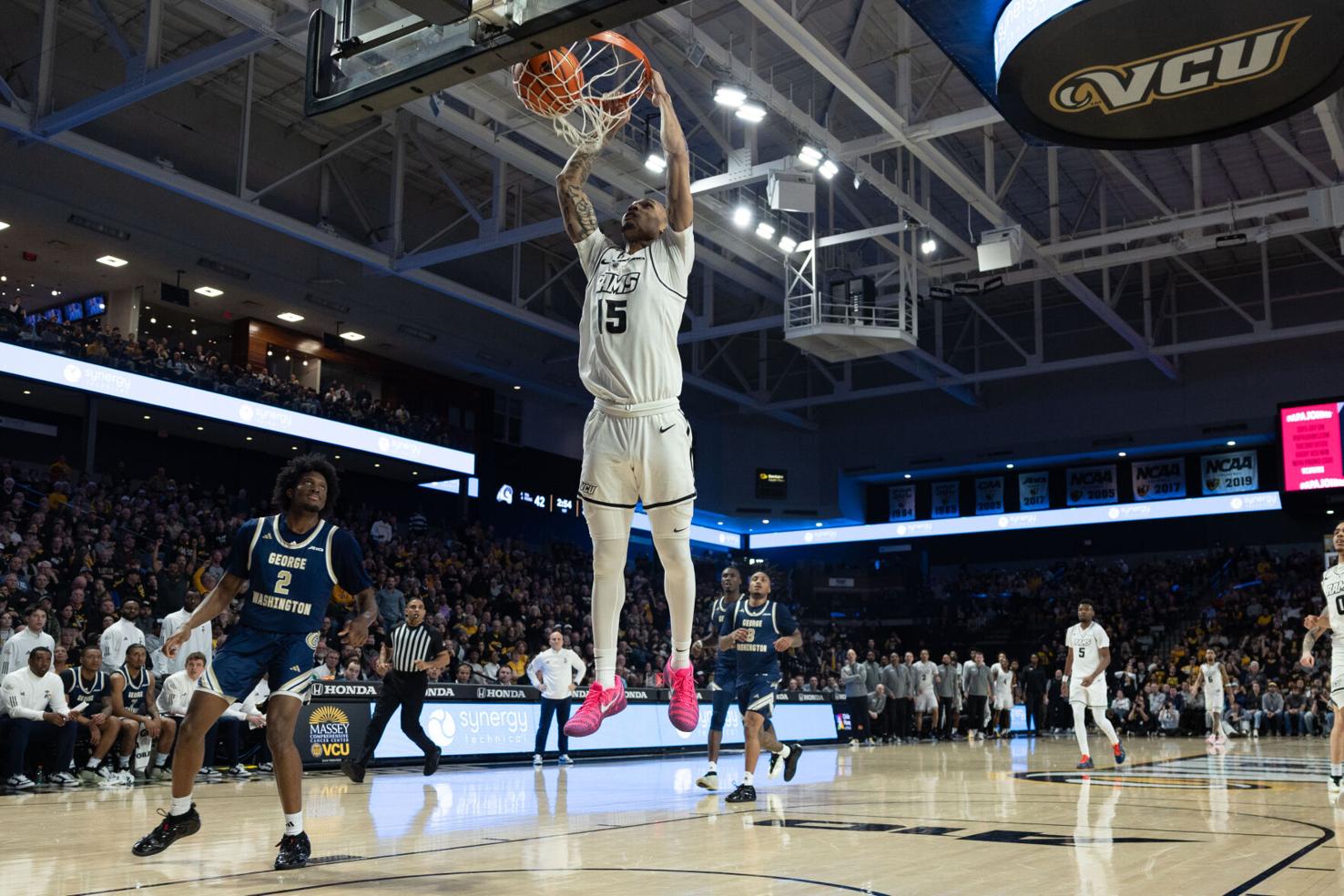 PHOTOS: VCU takes down GW for 10th straight win, honors Final Four team ...